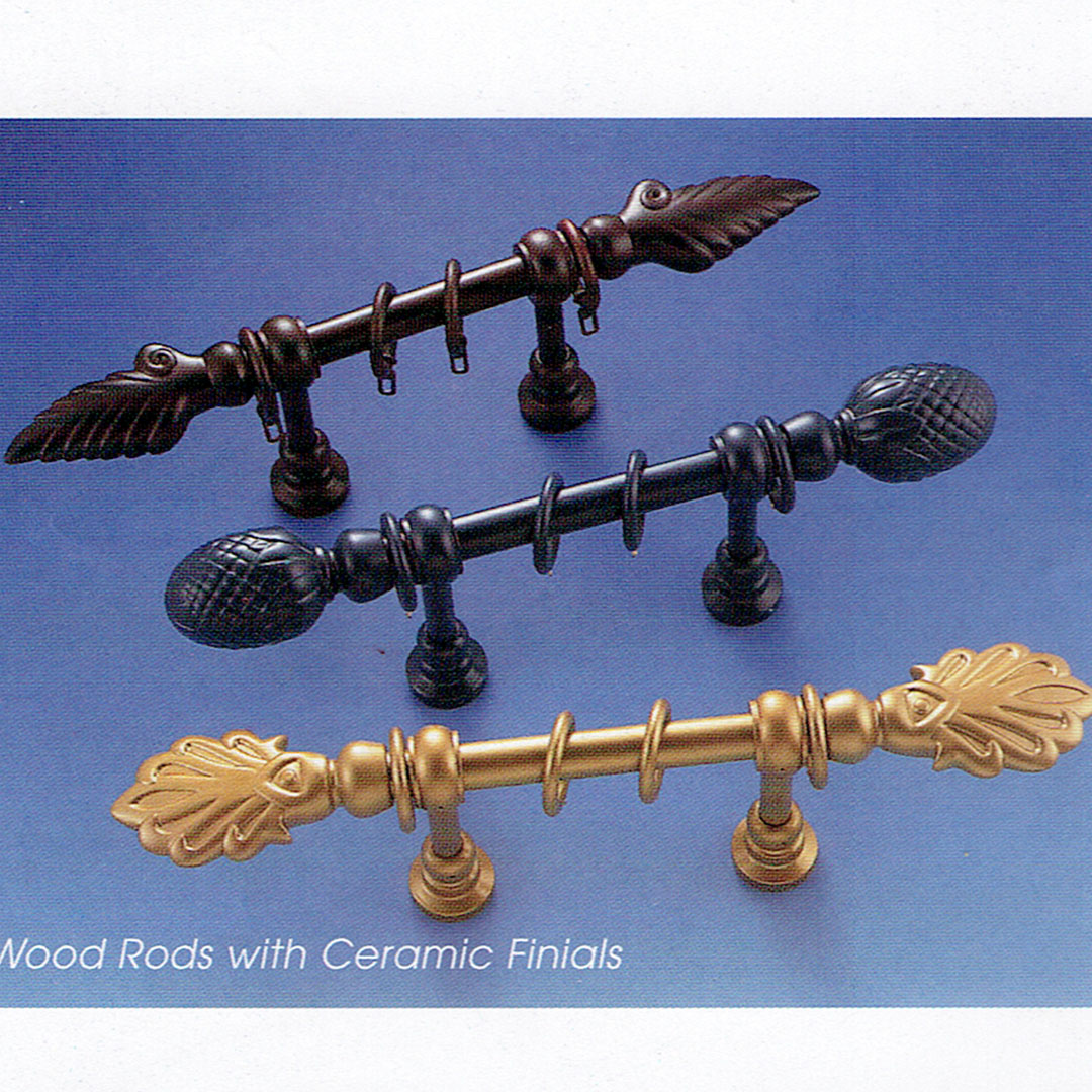 Decorative Curtain Finials | LMH